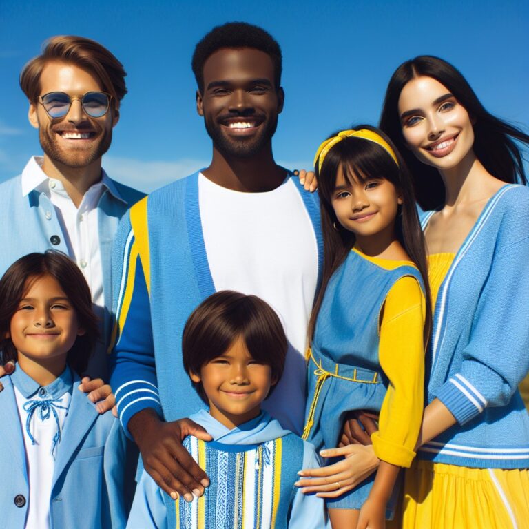 15 Blue Family Photo Outfit Ideas: Your Guide to Picture-Perfect Styling