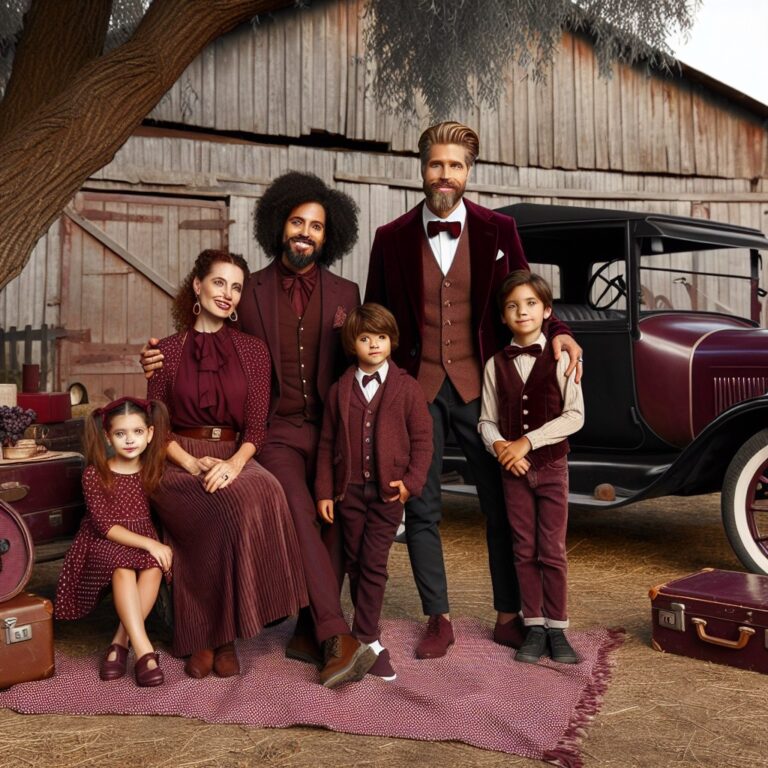 15 Burgundy Family Photoshoot Ideas: A Comprehensive Guide