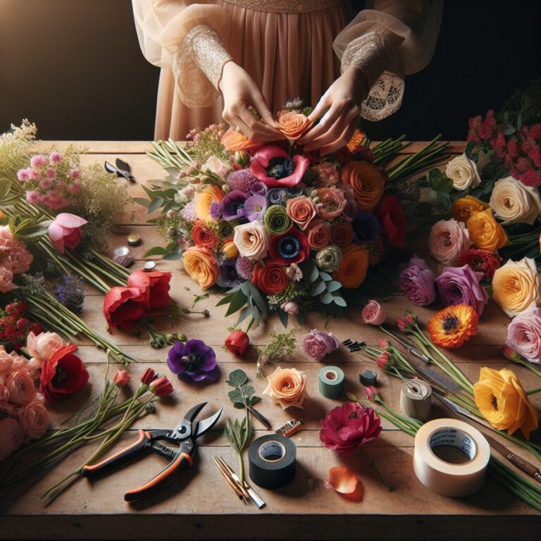 How to Make a Wedding Bouquet: Step-by-Step Floral Design Tips