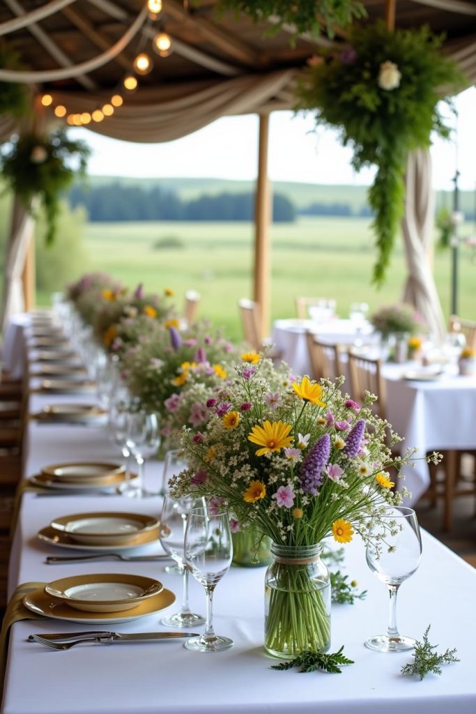 33 Enchanting Wildflower Wedding Theme Ideas for a Romantic Day
