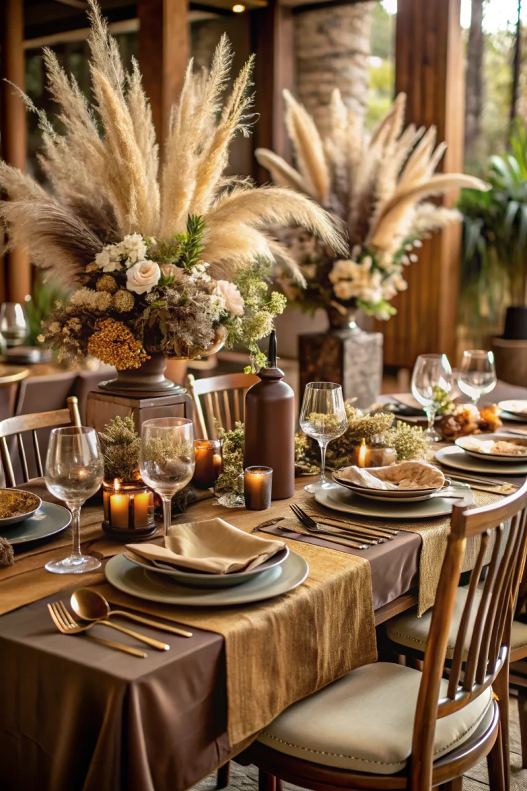 48 Shades of Brown Wedding Theme Ideas