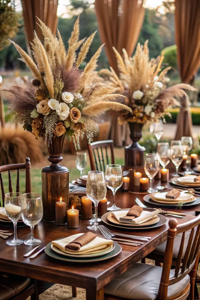 48 Shades of Brown Wedding Theme Ideas