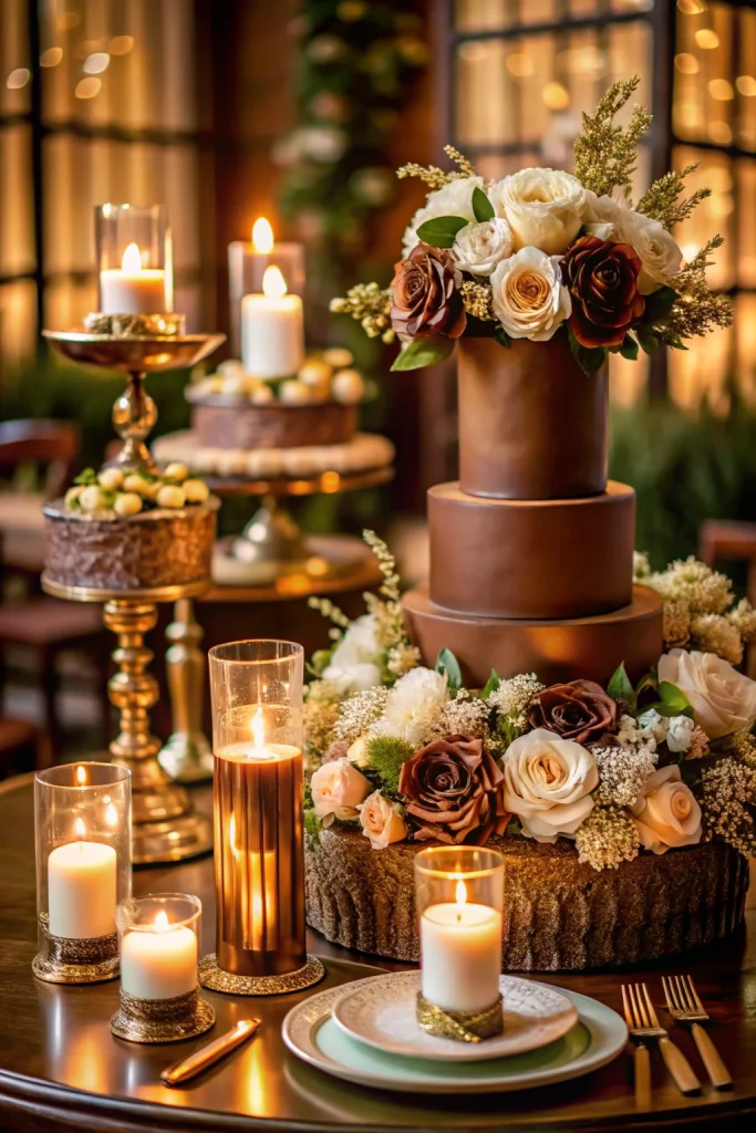 48 Shades of Brown Wedding Theme Ideas