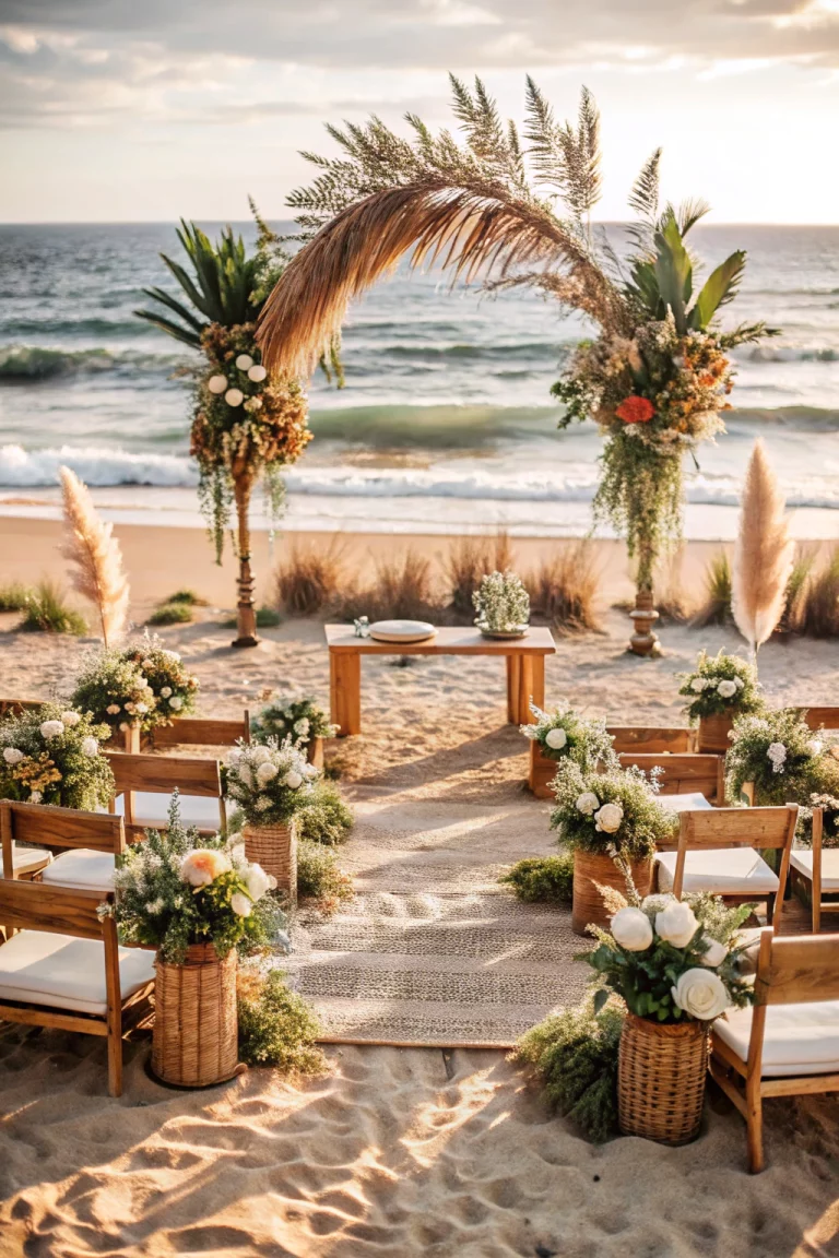 39 Boho Beach Wedding Ideas Full of Free-Spirited Magic