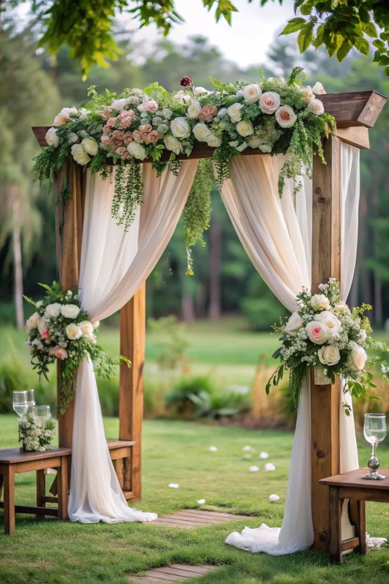 85 Outdoor Wedding Arch Ideas for a Picture-Perfect Ceremony