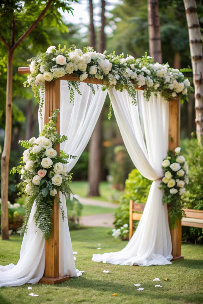 85 Outdoor Wedding Arch Ideas for a Picture-Perfect Ceremony