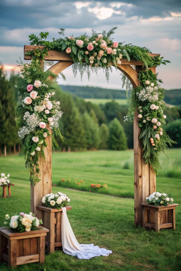 85 Outdoor Wedding Arch Ideas for a Picture-Perfect Ceremony