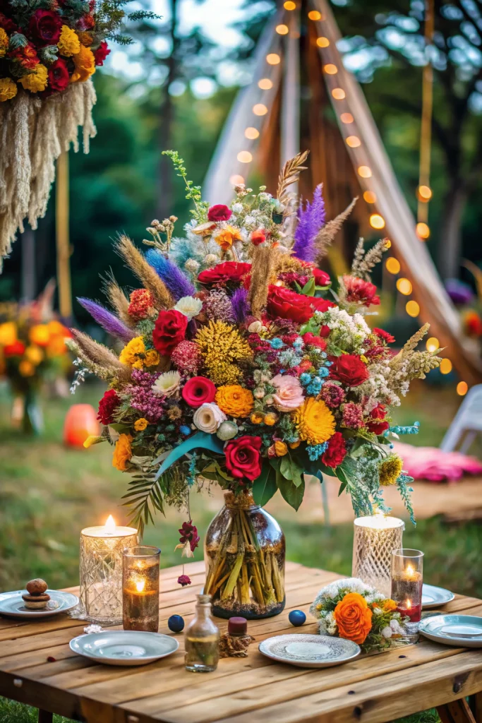 64 Boho Wedding Bouquet Ideas with Wildflowers